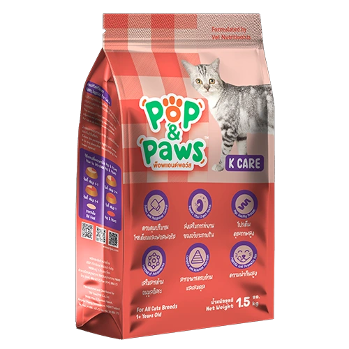 Pop & Paws for cat K Care – ที อาร์เอฟ ฟีดมิลล์